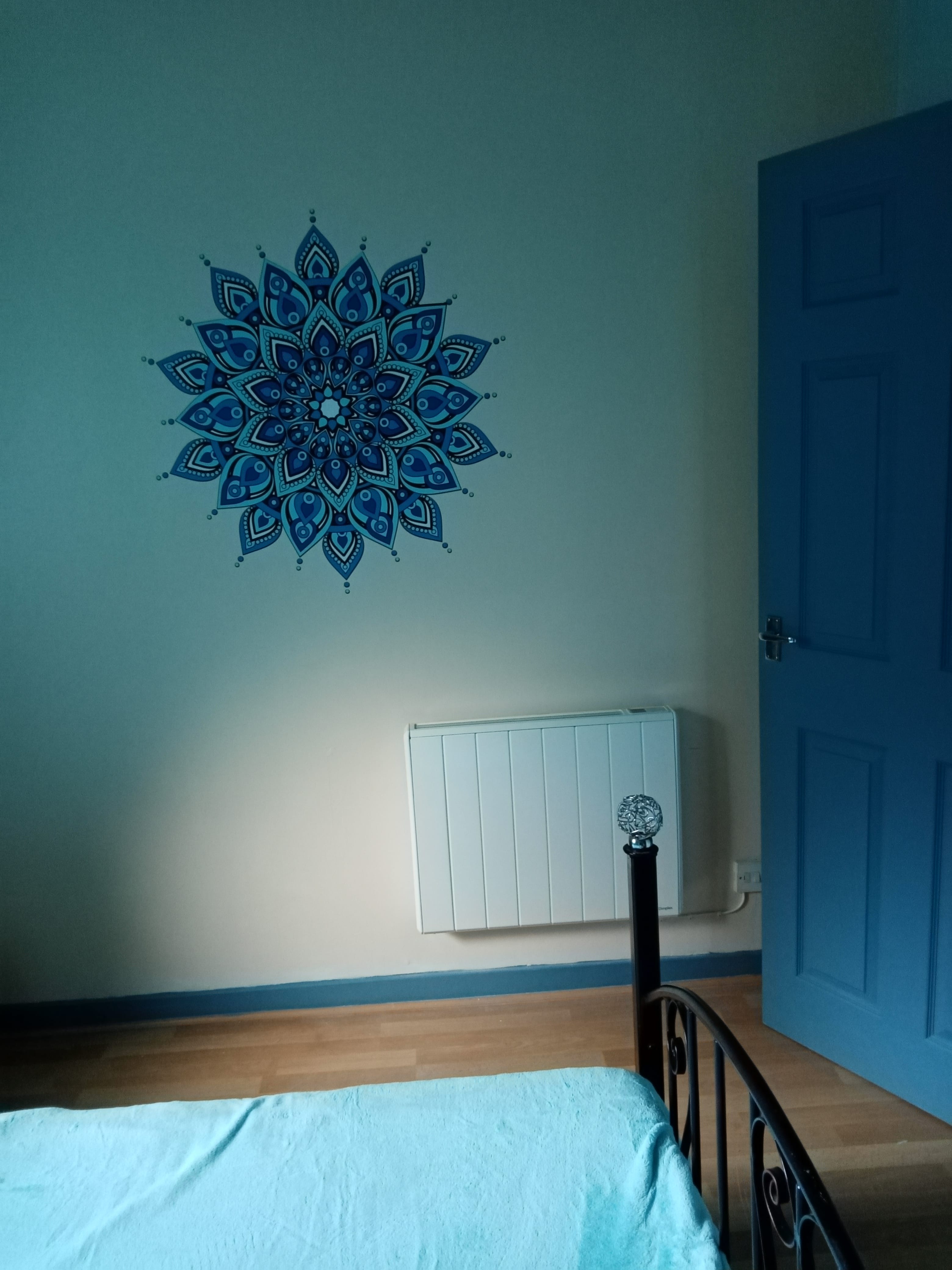 Blue Wall Decals