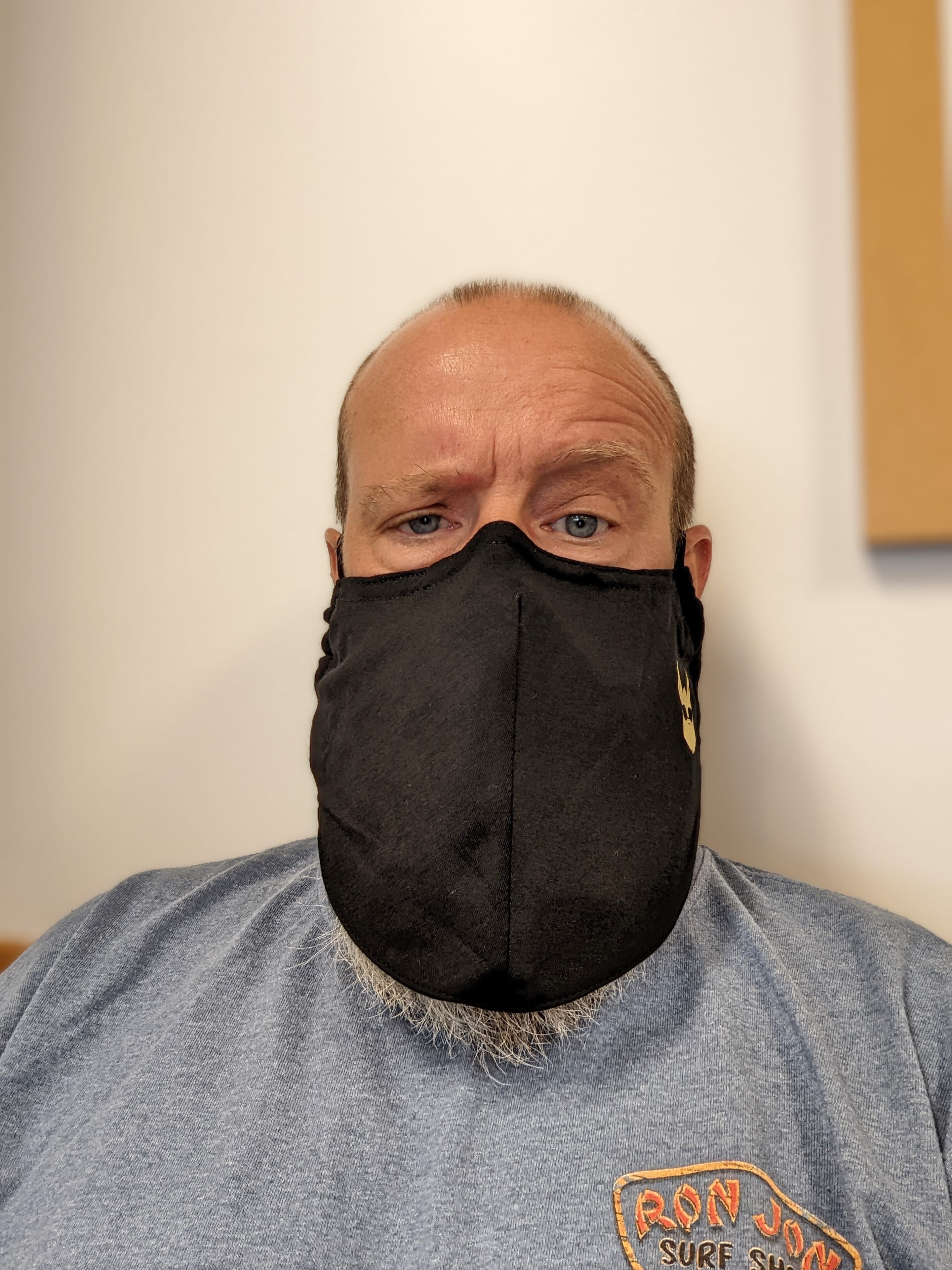 The Beard Defender Face Mask V2 • 1 Pack / Black | The Beard Struggle