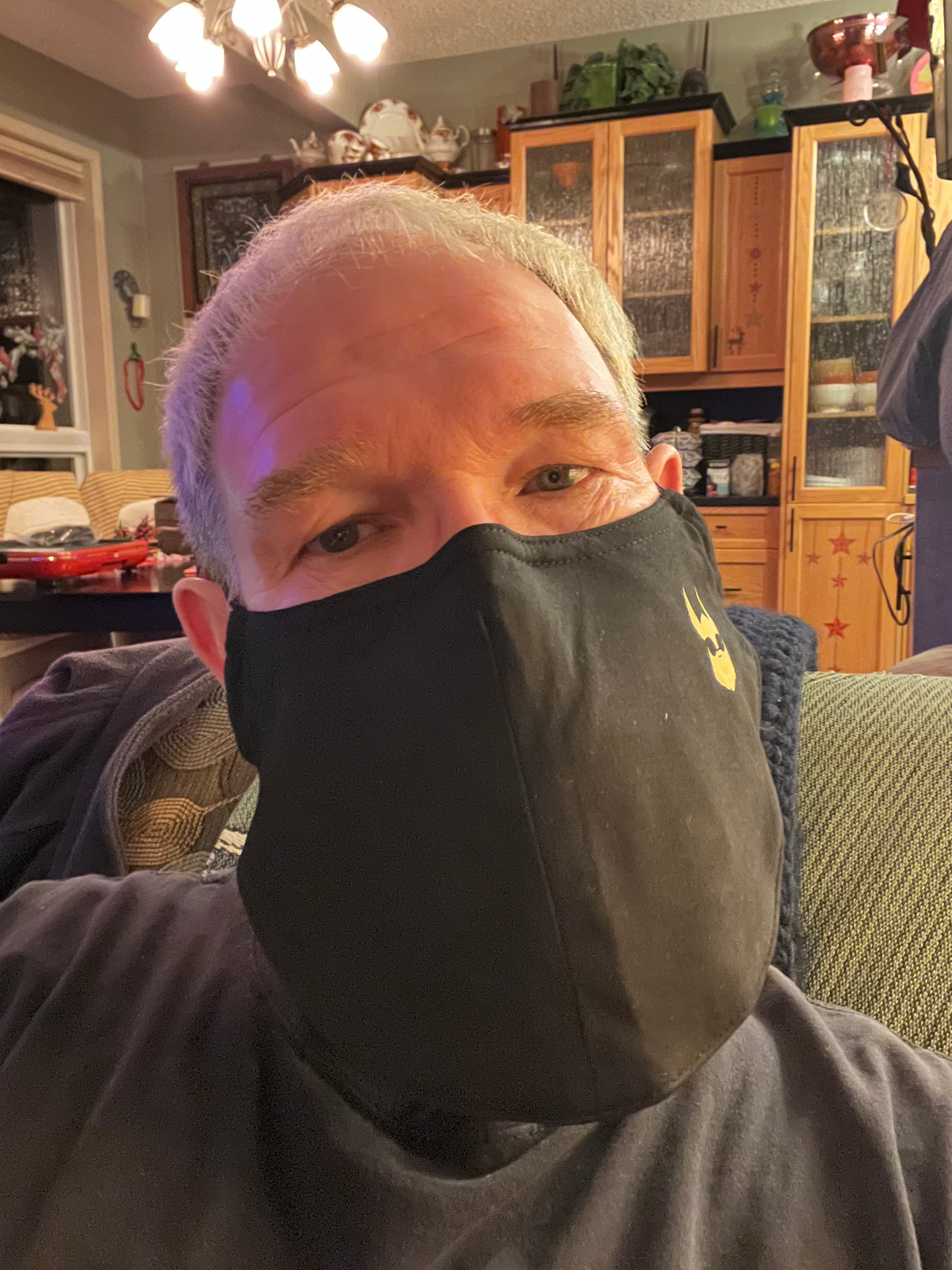 The Beard Defender Face Mask V2 • 1 Pack / Black | The Beard Struggle