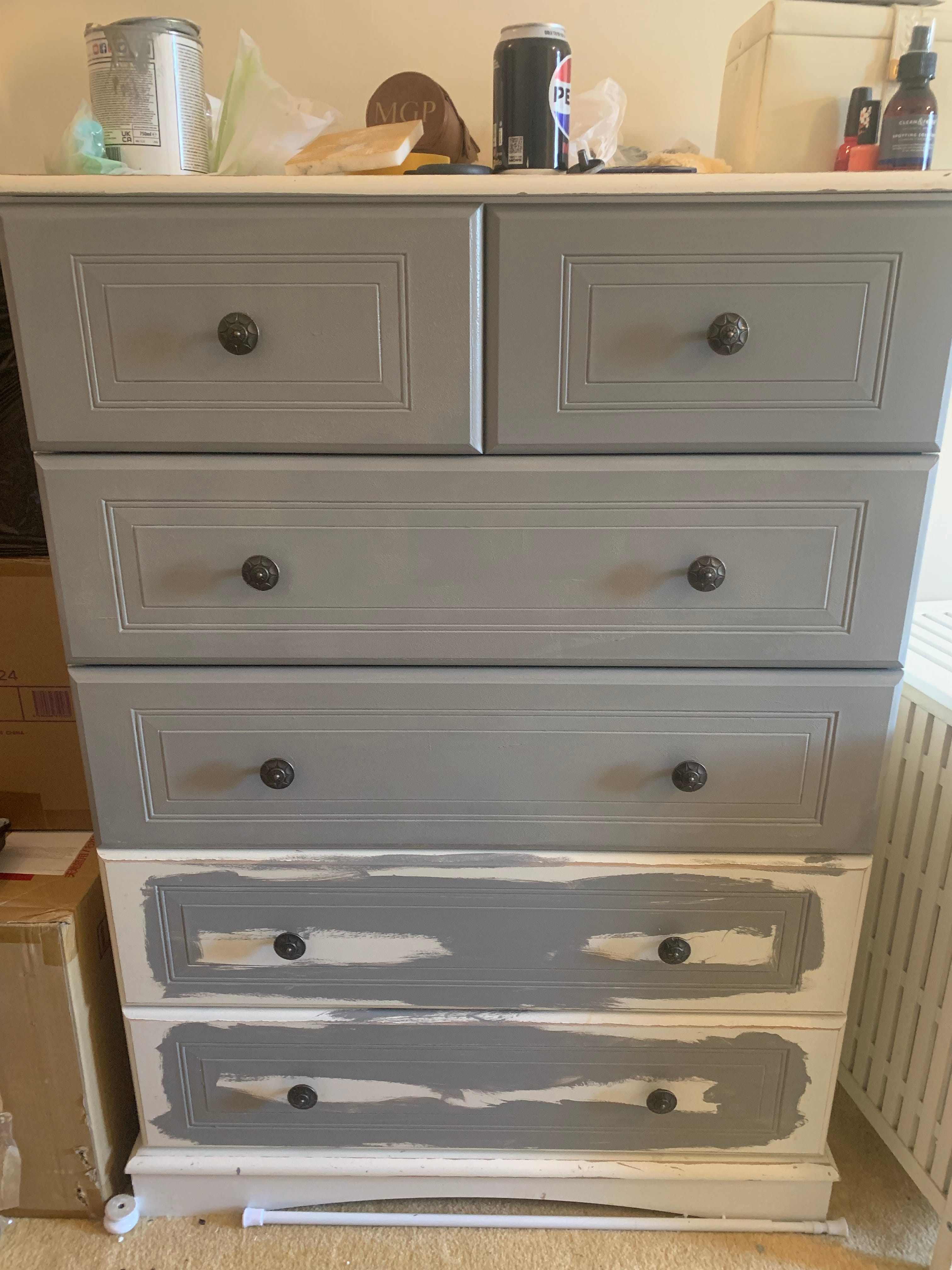 Grey frenchic paint store