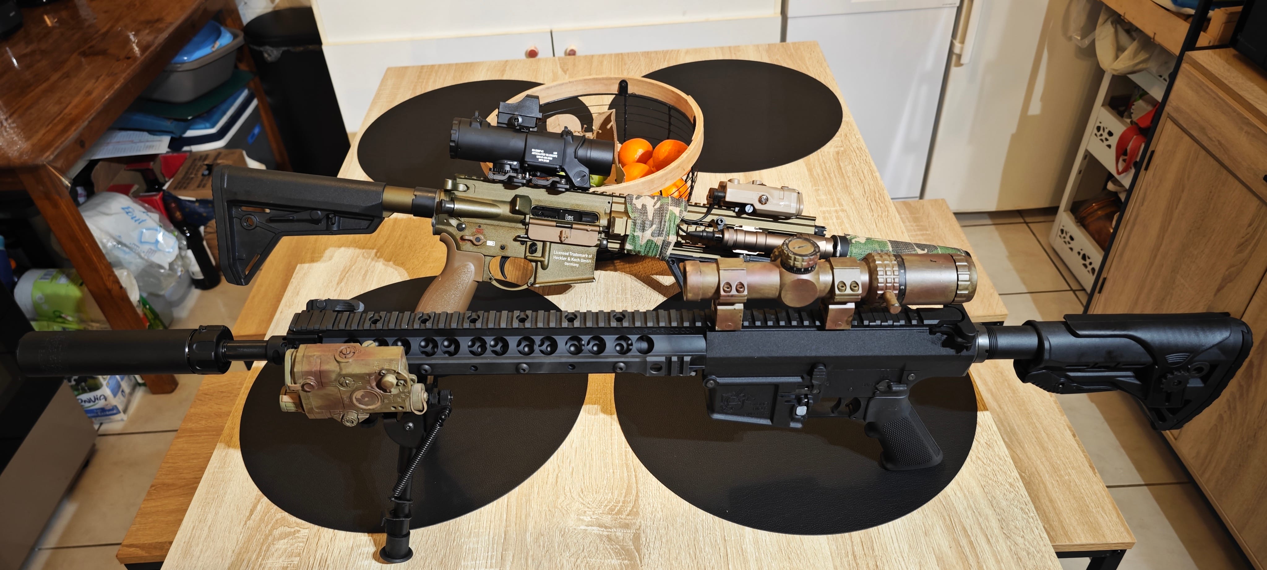 Réplique SR25 M110K ECC KAC VFC GBBR