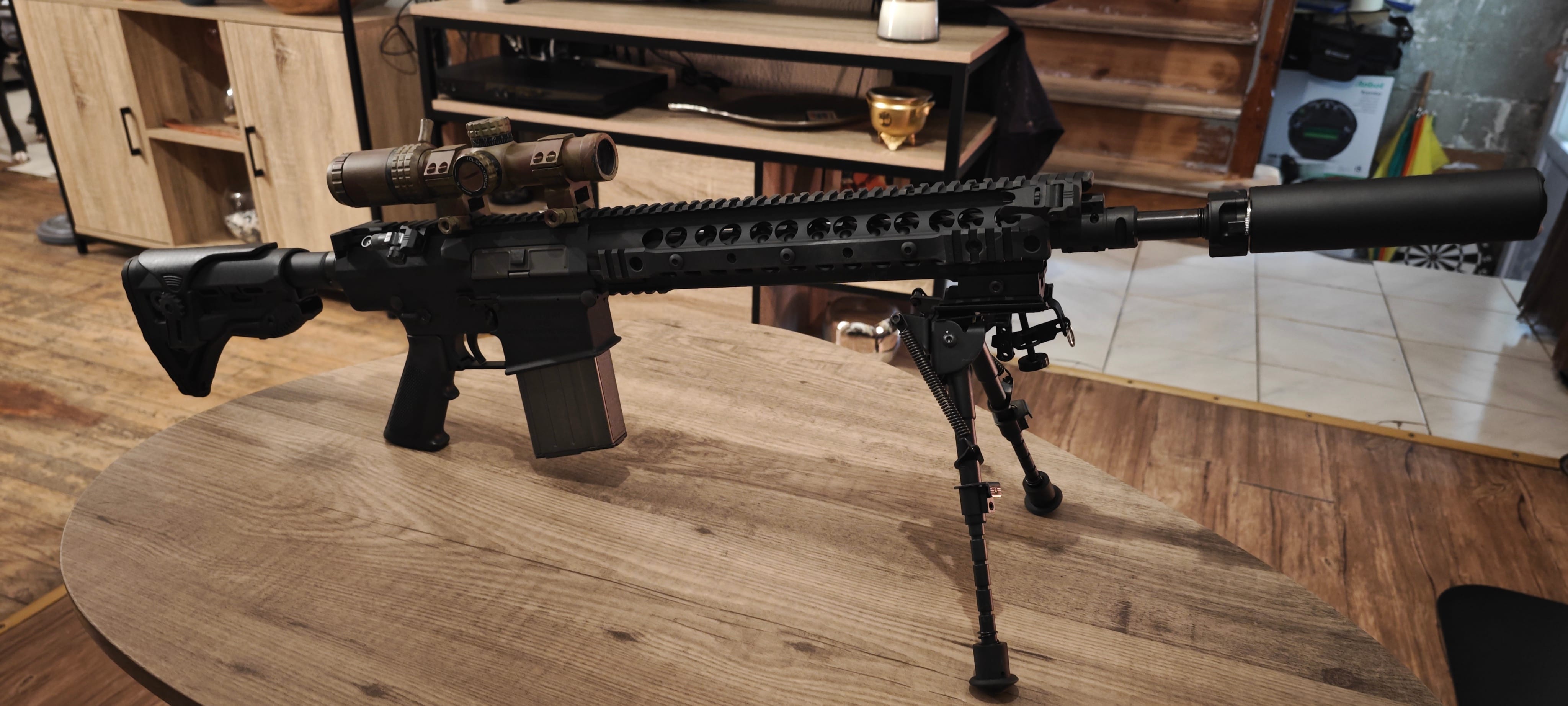 Réplique SR25 M110K ECC KAC VFC GBBR