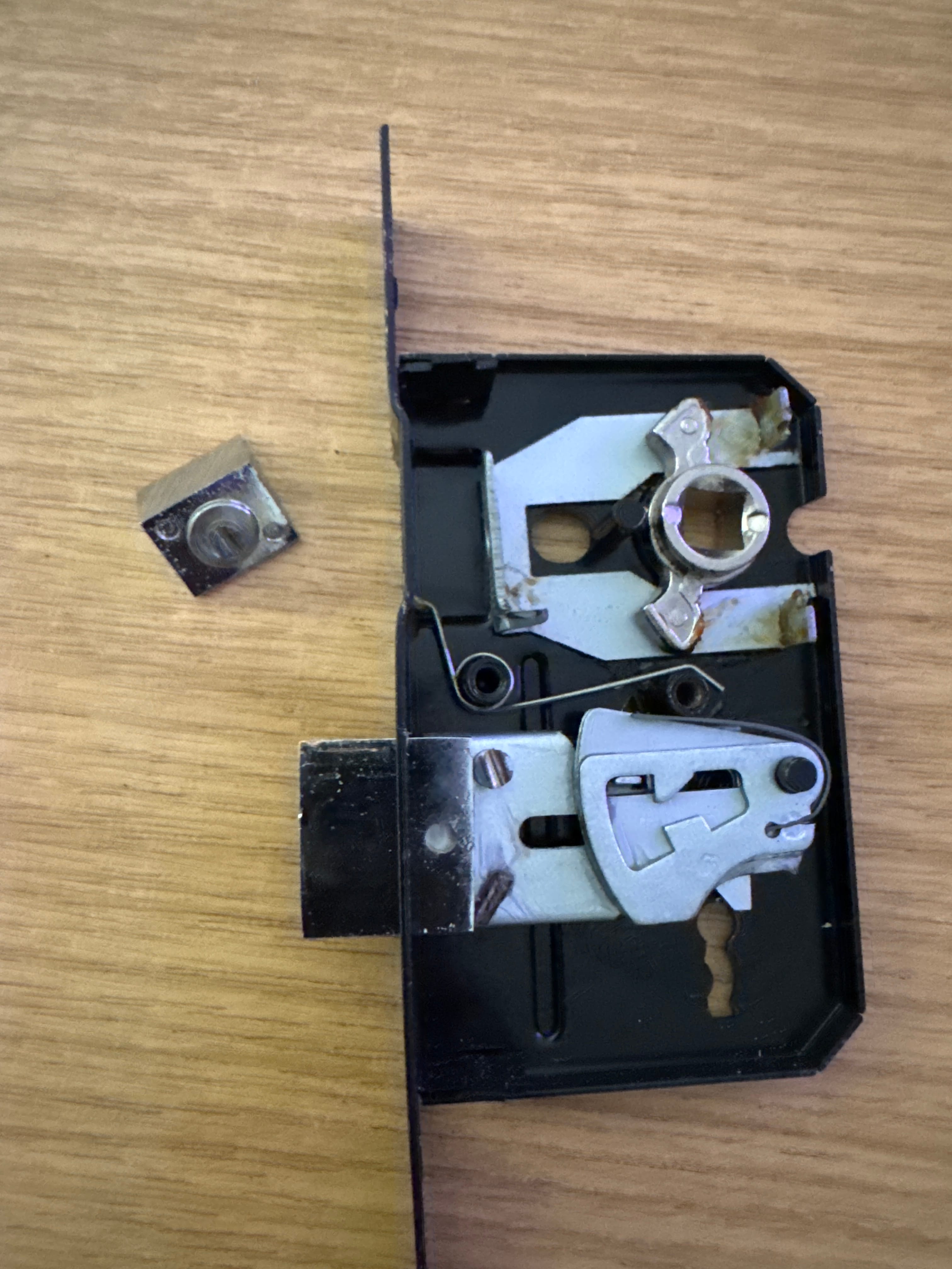 2 Lever Mortice Sash Lock Door Lock | 64mm | Chrome | Hiatt Hardware